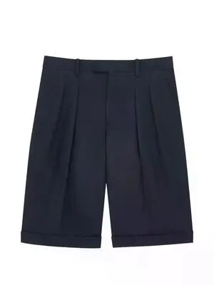 Saint Laurent Pleated Washed Shorts