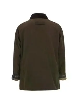 Barbour Bedale Waxed-cotton Corduroy-collar Jacket
