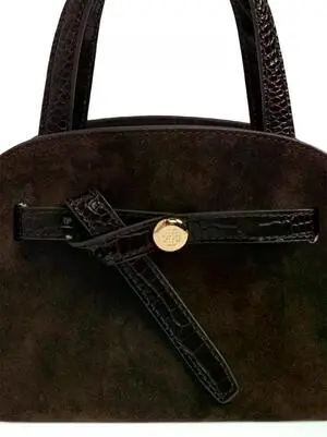 Tory Burch Small Romy Suede Bauletto Bag