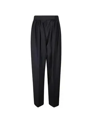 Sportmax Pleated Virgin Wool Trousers
