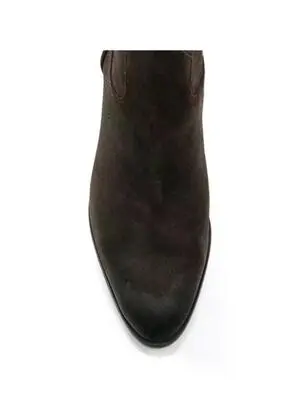 Ash Fame Leather Ankle Boots