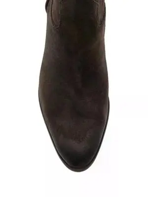 Ash Fame Leather Ankle Boots