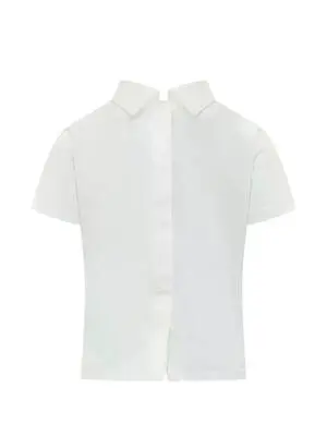 Givenchy High-neck Back-button T-shirt