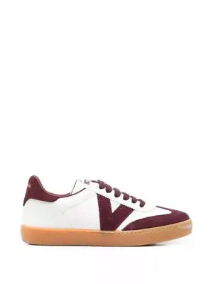Victoria Beckham Logo-patch Panelled Sneakers - White