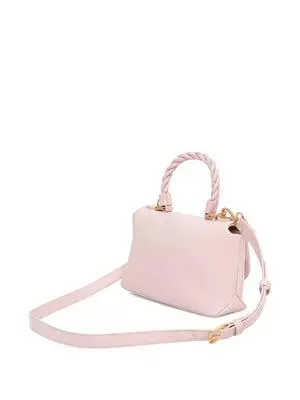 Moschino Heart-patch Twisted-handle Tote Bag