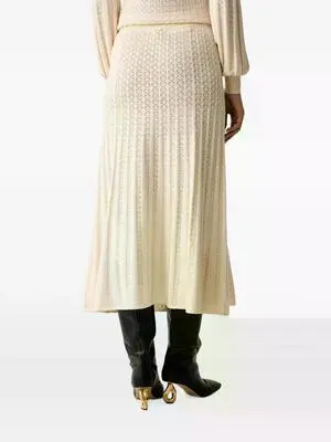 TWINSET Pleated Midi Skirt