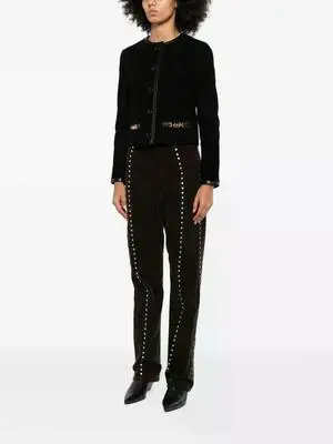 Celine Cropped Suede Jacket
