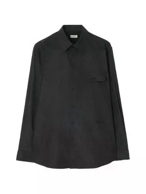 Burberry Wool Cashmere Overshirt - Grey