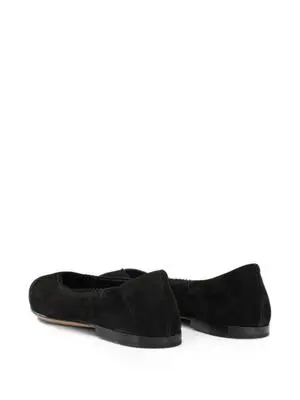 POMME D´OR Suede Pointed-toe Ballet Flats