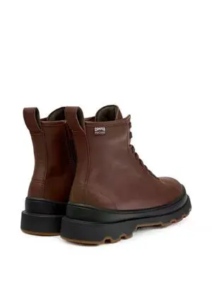 Camper Brutus+ Leather Ankle Boots