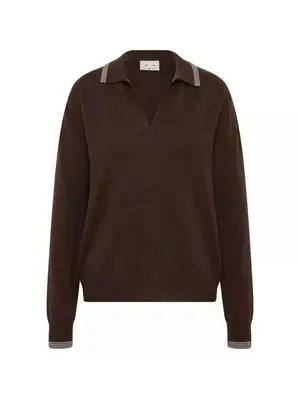The Upside Coco Luna Striped-trim Sweater