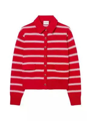 Claudie Pierlot Striped Cardigan