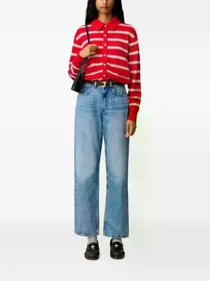 Claudie Pierlot Striped Cardigan