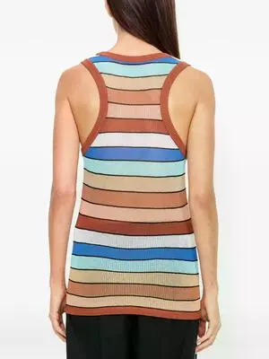 The Upside Iza Jet Striped Knit Tank Top