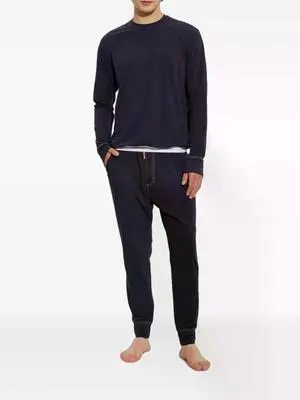 Dsquared2 Logo-waistband Contrast-stitch Pajamas