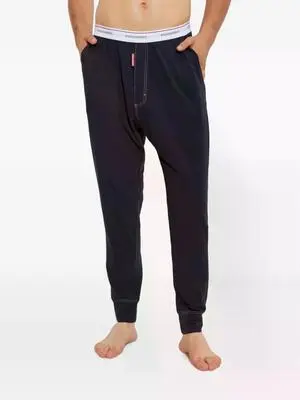 Dsquared2 Logo-waistband Contrast-stitch Pajamas