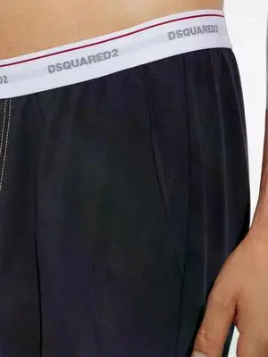 Dsquared2 Logo-waistband Contrast-stitch Pajamas