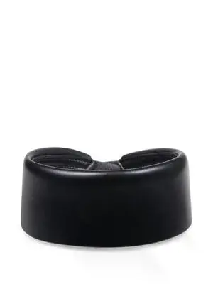 Fendi Charm-detail Leather Collar