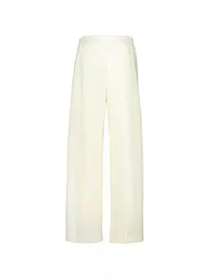 120% Lino Elasticated-waistband Straight-leg Trousers