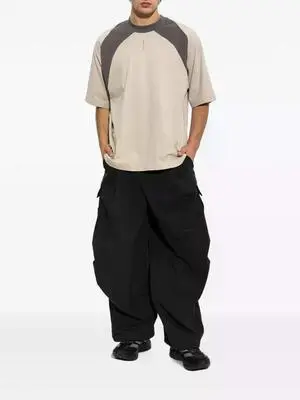 Adidas X Hermanos Koumori Raglan-sleeve T-shirt - Neutrals