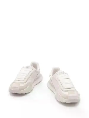Dolce & Gabbana Dg Logo-patch Sneakers - Neutrals