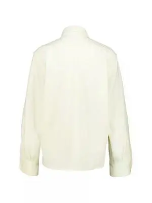 120% Lino Button-up Flap-pocket Shirt