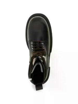 Rick Owens Bogun Lace-up Boots