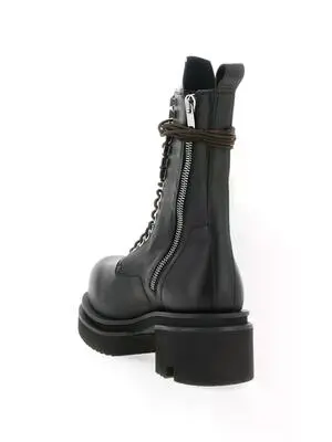 Rick Owens Bogun Lace-up Boots