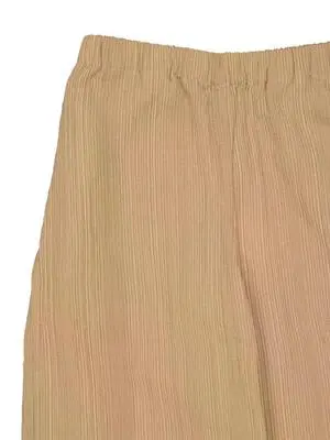 120% Lino Pleated Palazzo Pants