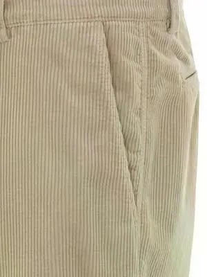 Brunello Cucinelli Corduroy-texture Straight-leg Trousers