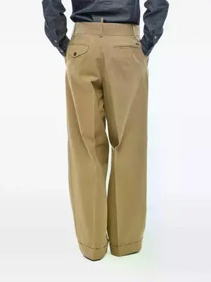 Dsquared2 Single-pleat Straight-leg Trousers