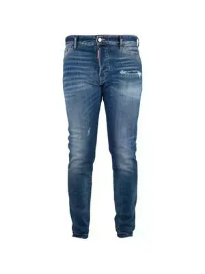 Dsquared2 Teddy Distressed Jeans - Blue