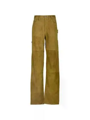 Altuzarra Mills Goat Suede Trousers