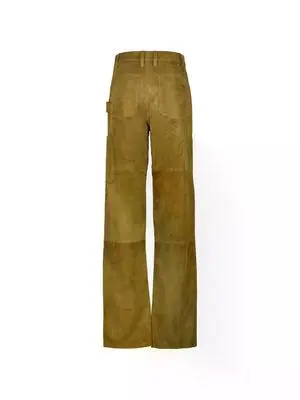 Altuzarra Mills Goat Suede Trousers