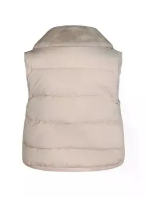 URBANCODE Faux-fur Collar Puffer Vest