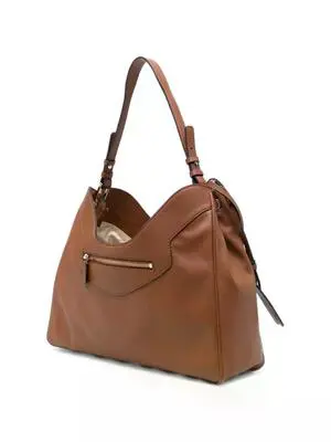 Guess Antonia Grained Leather Shoulder Bag