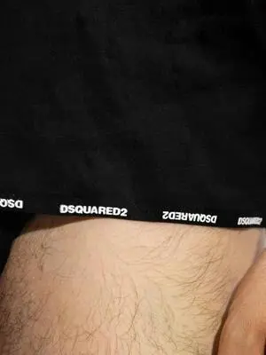 Dsquared2 Logo-trim T-shirt