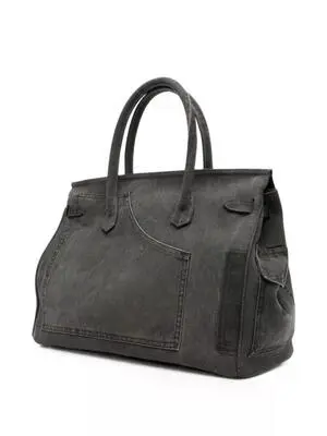 ANOTHER CHANCE Buckle-fastening Logo-patch Tote Bag