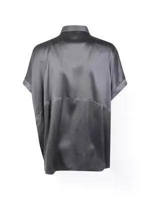 Brunello Cucinelli Monili-chain Silk Shirt