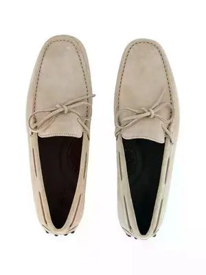 AURELIEN Softey Tie-detail Loafers