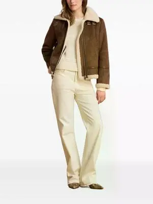 Ralph Lauren Buckle-trim Faux-suede Jacket