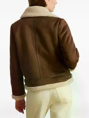 Ralph Lauren Buckle-trim Faux-suede Jacket