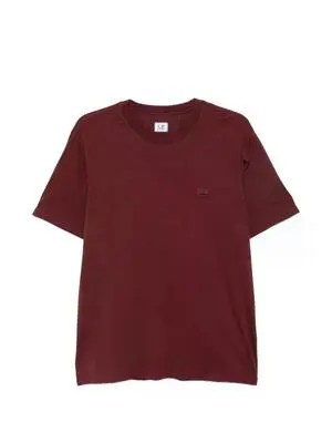C.P. COMPANY Logo-patch T-shirt - Red