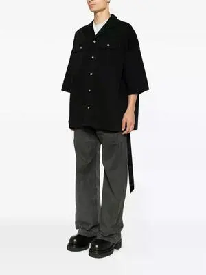 Rick Owens Button-up Short-sleeve Shirt