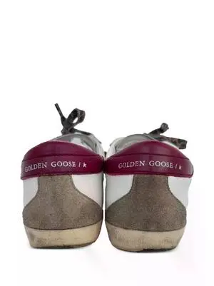 GOLDEN GOOSE Super-star Distressed Sneakers