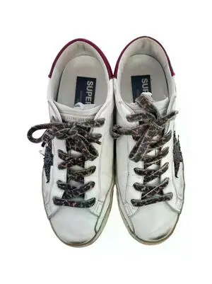 GOLDEN GOOSE Super-star Distressed Sneakers