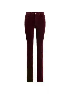 Ralph Lauren Corduroy Slim-fit Trousers - Red