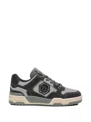 Philipp Plein Low-top Predator V2 Strass Sneakers - Grey