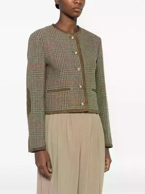 GOLDEN GOOSE Prince Of Wales Boxy Jacket