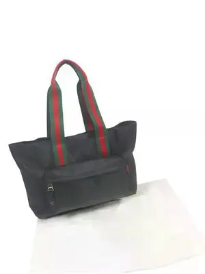 Gucci 2000-2015 Nylon Web Tote Bag